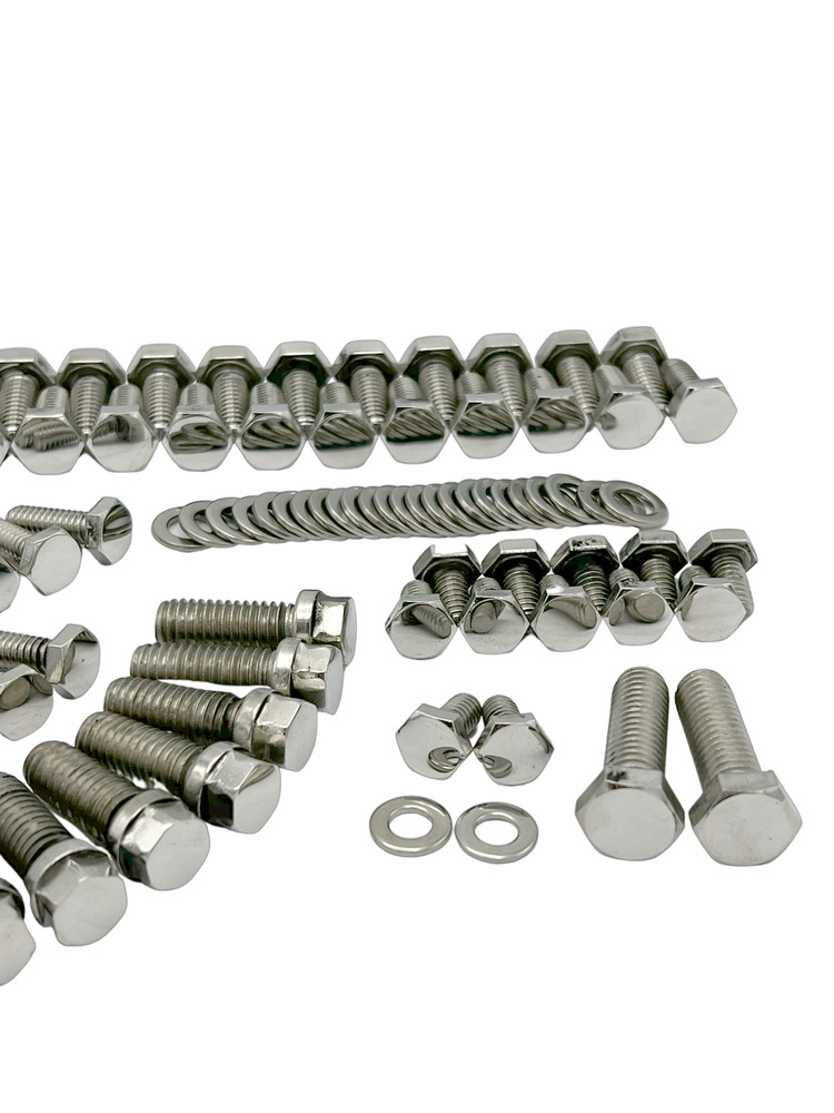 Detail: Street Rod Parts » Chevrolet Engine Bolt Kit - Chevy Big Block ...