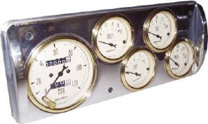 Detail: Street Rod Parts » Dash Panel 40 Ford Car - Billet Aluminum ...