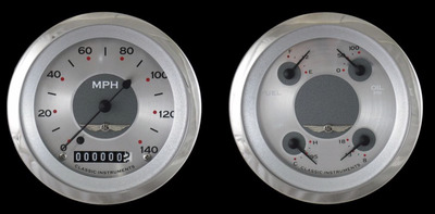 Detail: Street Rod Parts » Instrument Gauges - (2 Gauge Set) - 3-3/8 ...