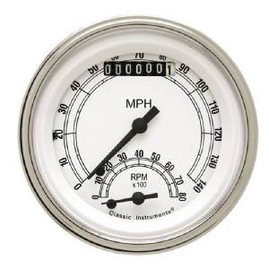 Detail: Street Rod Parts » Instrument Gauges - Ultimate Speedometer (3 ...